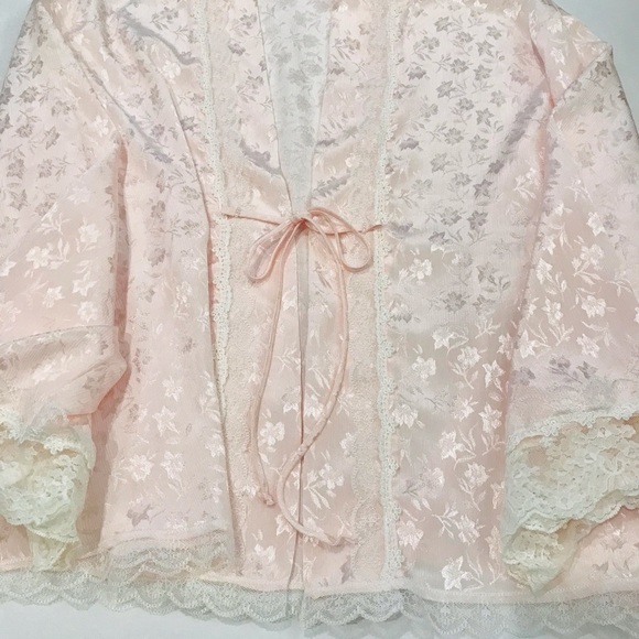 Dior | Intimates & Sleepwear | Vintage Christian Dior Night Bed Jacket ...
